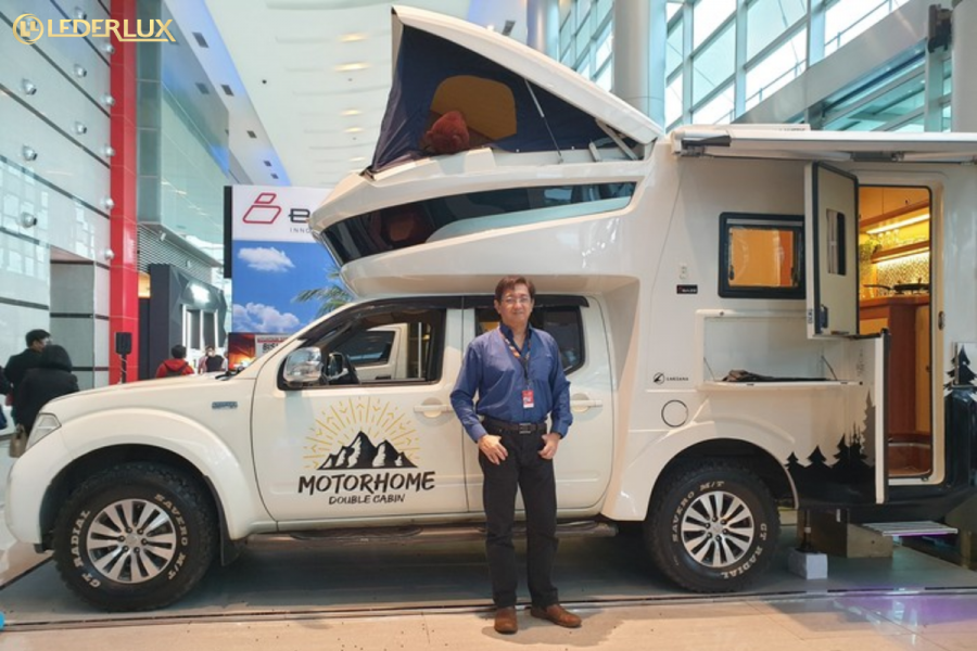 Menakjubkan, Modifikasi Mobil Pikap ini Ubah Menjadi Rumah Berjalan...